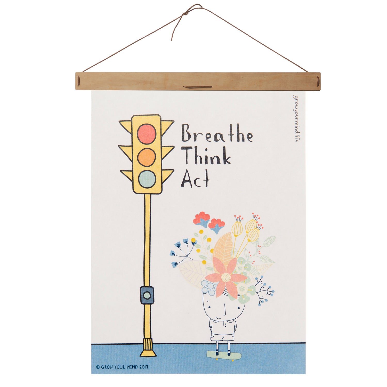 Traffic Light Poster – Grow Your Mind